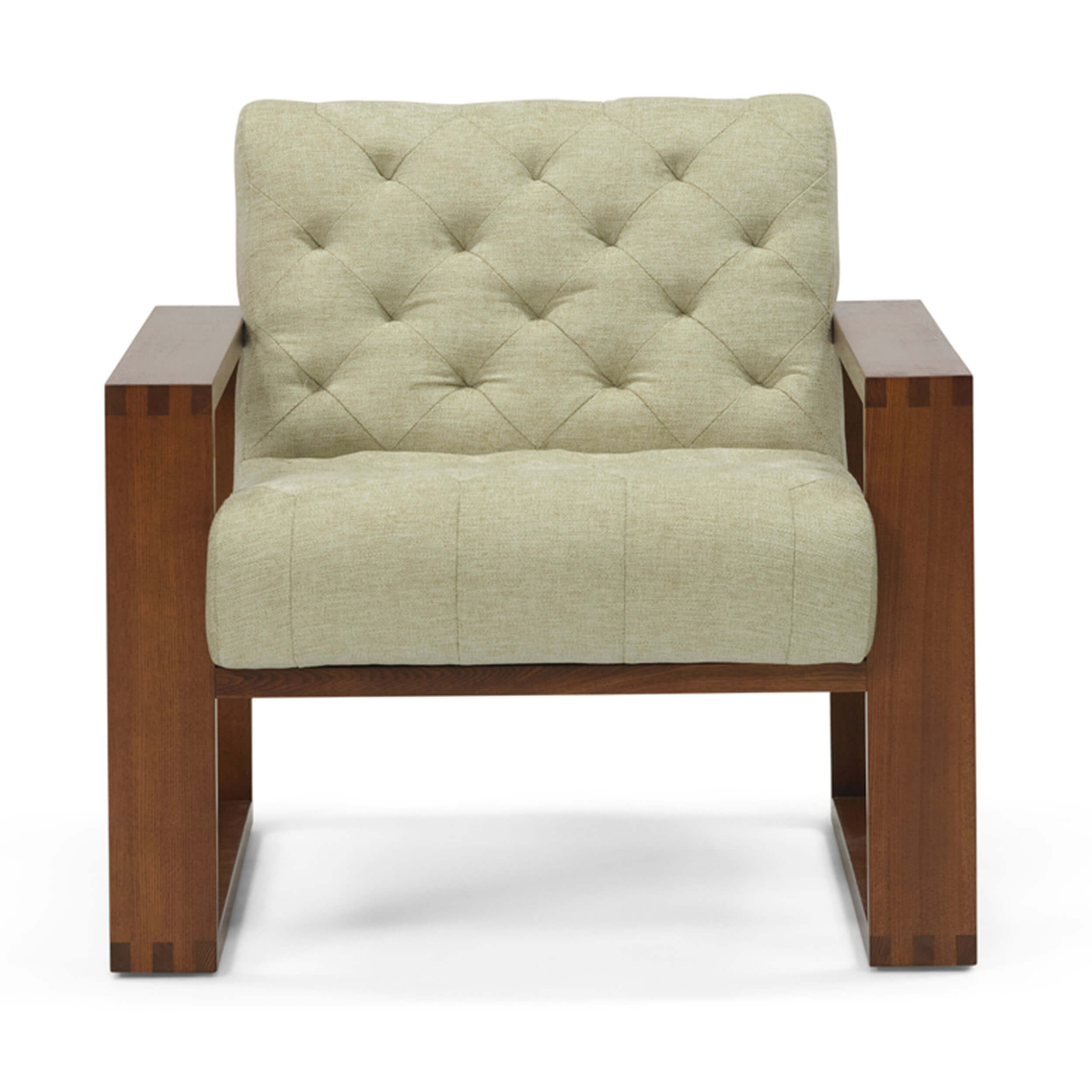Palliser - Wyatt Tufted Chair - Yates Lichen - Clearance | EQ3